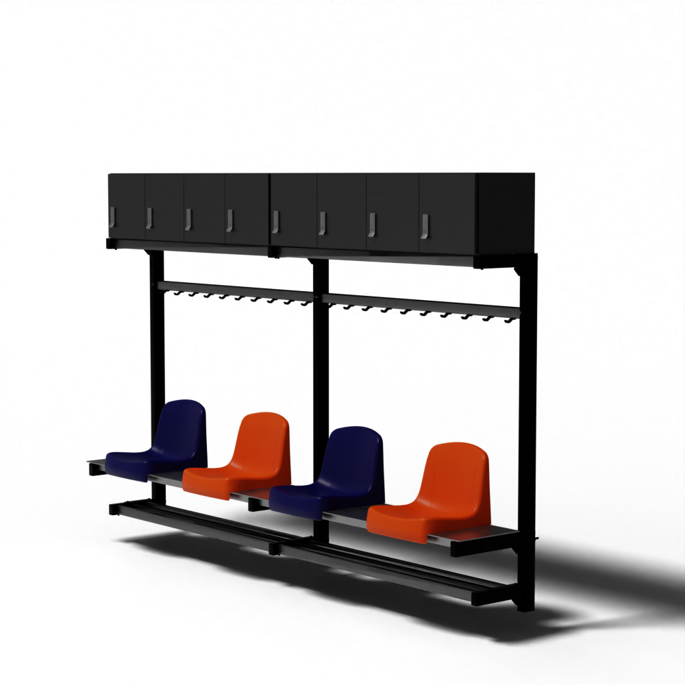 Kleedkamerinrichting C5 – SKOR sports&lifestyle